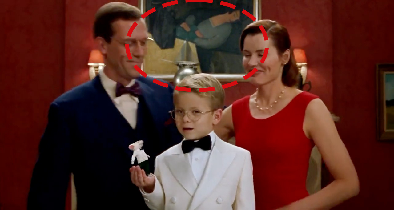 The Hidden Lost Masterpiece in Stuart Little - Movie & TV Glee